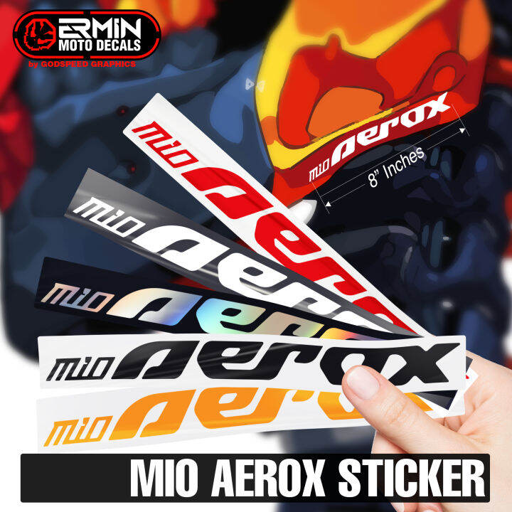 8" Mio AEROX Sticker | Lazada PH