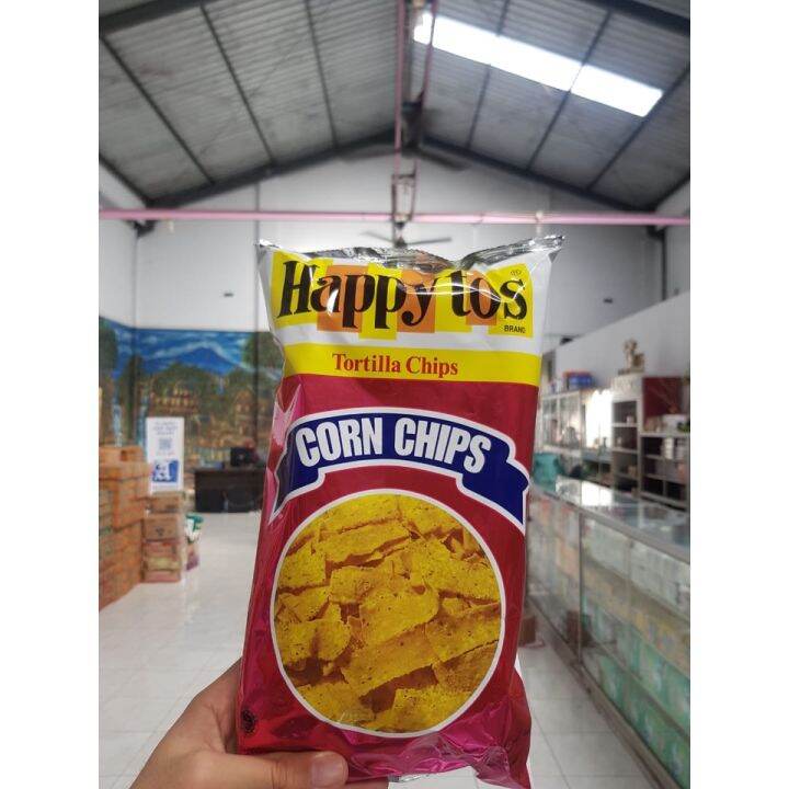 HAPPY TOS TORILLA CHIPS MERAH/ORIGINAL PACK 160 GR | Lazada Indonesia