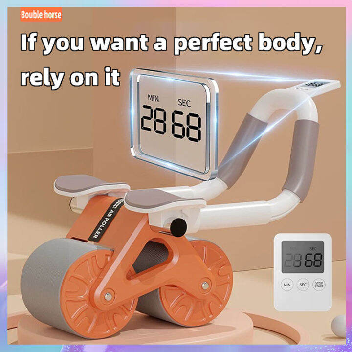 Abdominal muscle wheel Ab Roller Wheel with Elbow Support wheel push-up ...