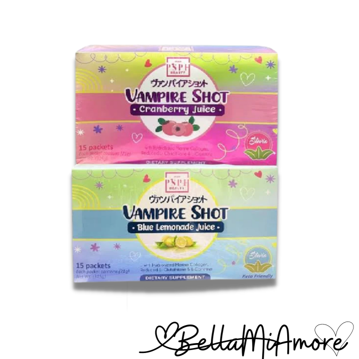 Original VAMPIRE SHOT CRANBERRY JUICE and BLUE LEMONADE ] Slimming ...