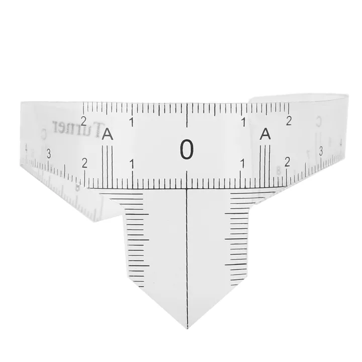 Professional Eyebrow Positioning Ruler Microblading Brow Shape Design ...