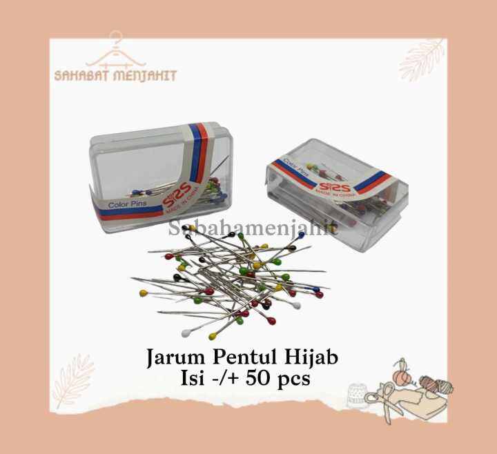 Jarum Pentul Hijab / Jarum Jilbab Pins / Pentul Mini | Lazada Indonesia