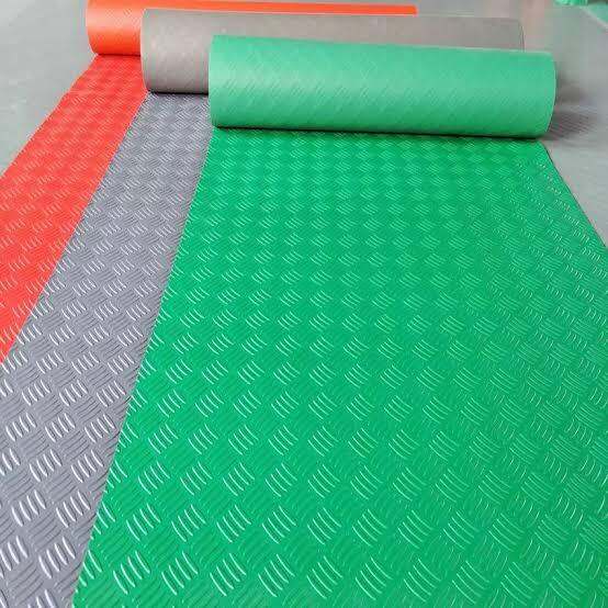 Anti-Slip checker Plate Rubber Matting/Flooring(W- 0.9m/90cm×L-1m ...