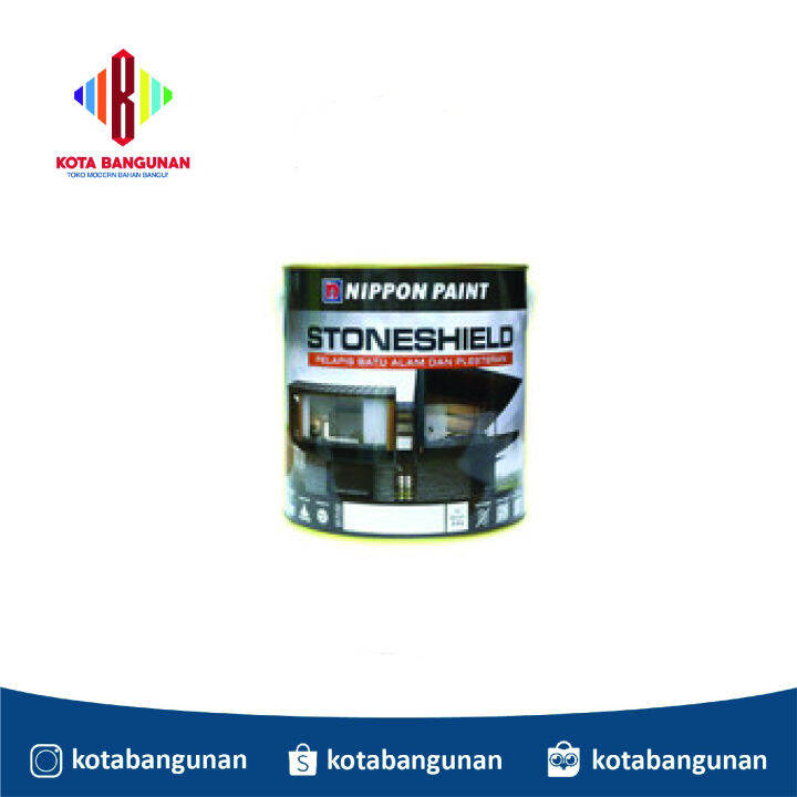 cat nippon paint Stone Shield | Lazada Indonesia