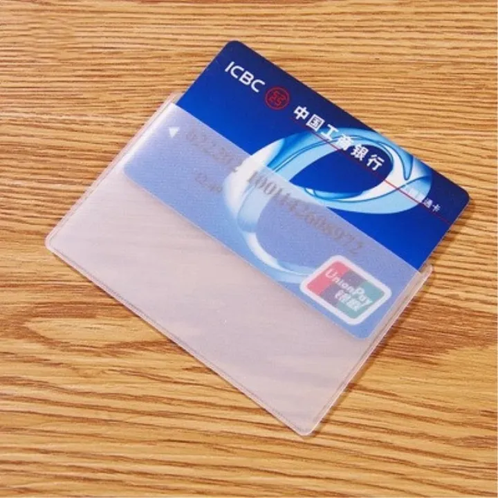 PVC Waterproof Card Cover Case To Protect Credit Cards Porte Carte Bank ...