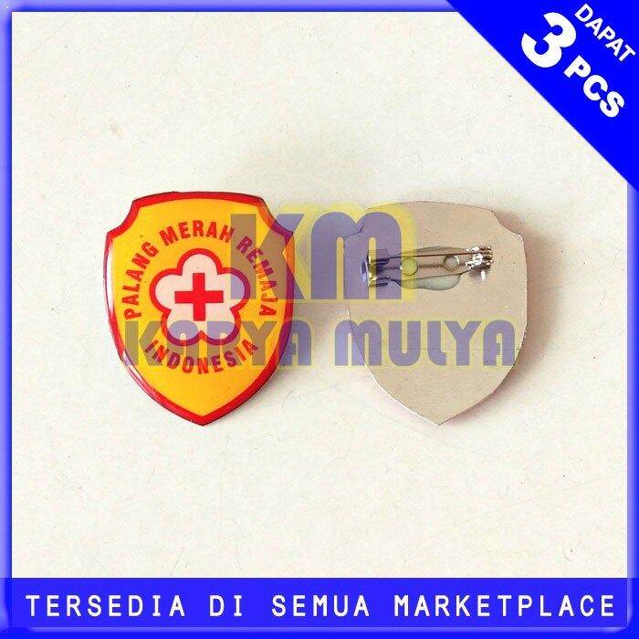 Lencana Pin PMR Model Perisai - Pin PMR Warna Kuning - KM | Lazada ...