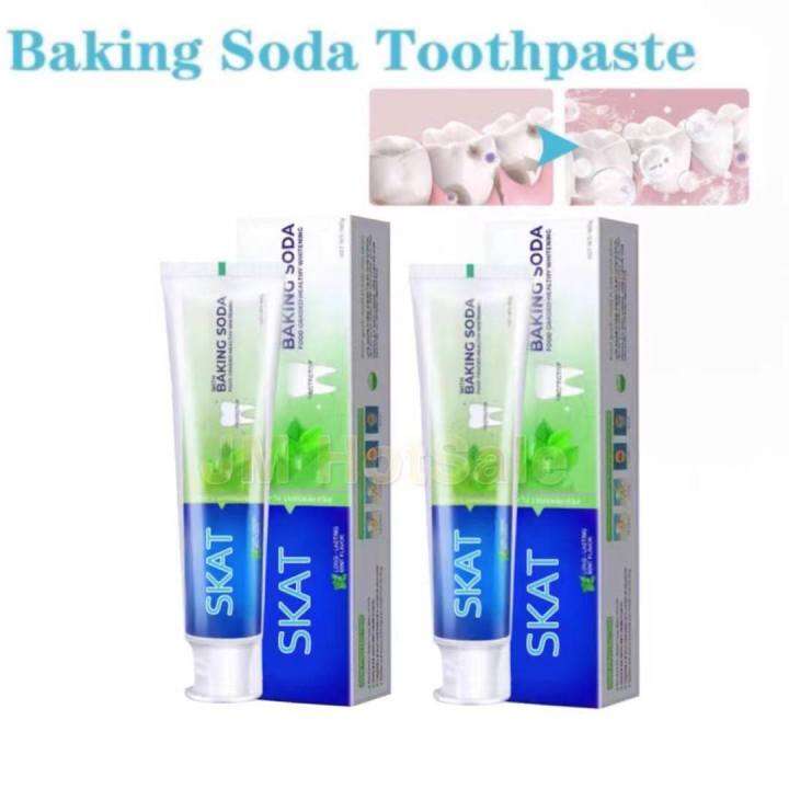 BUY ONE TAKE ONE SKAT Baking Soda And Mint Toothpaste Cares For Teeth ...