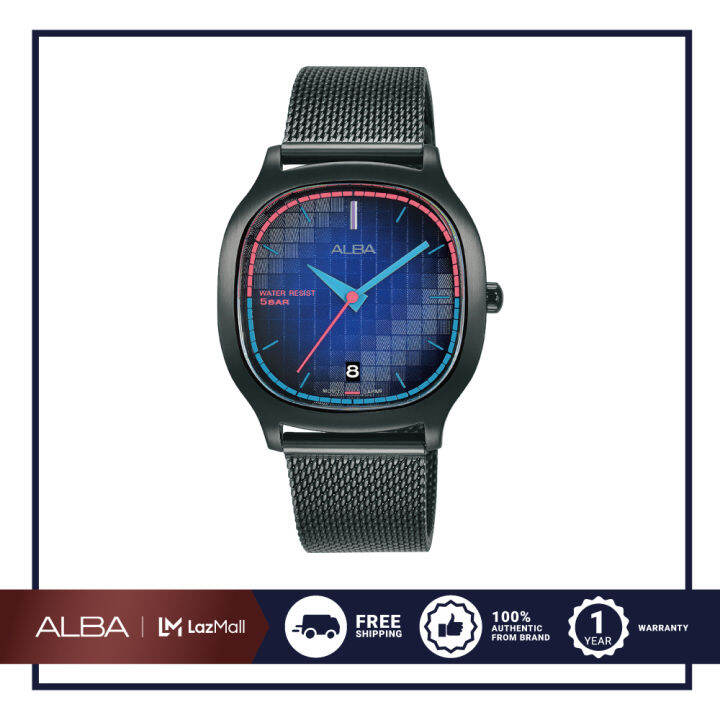 ALBA นาฬิกาข้อมือผู้หญิง Tokyo Neon Quartz รุ่น AG8L09X | Lazada.co.th