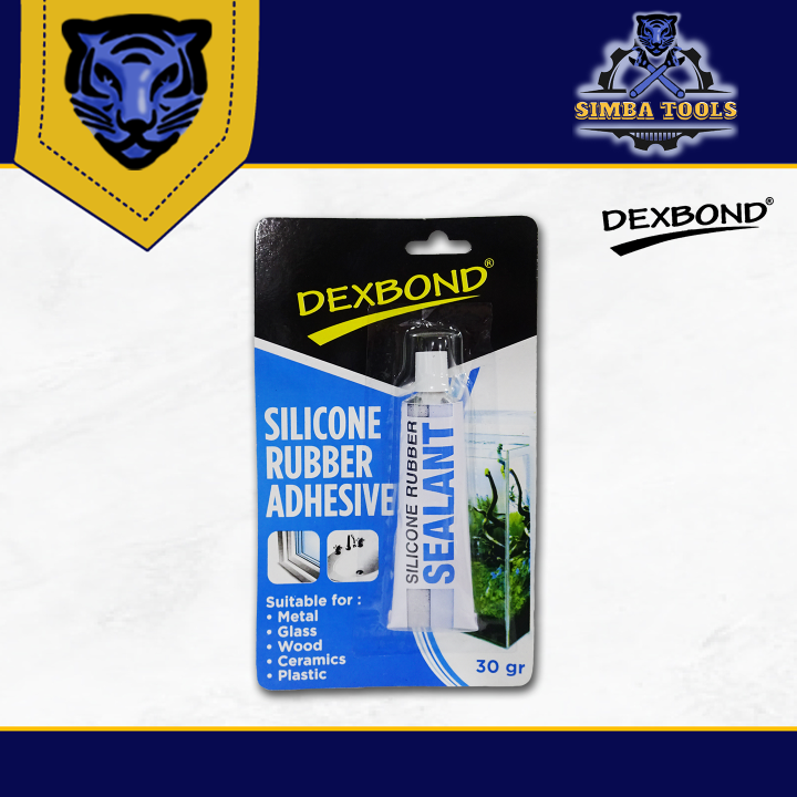 DEXBOND Lem Silicone Rubber Sealant 30 gr | Lazada Indonesia