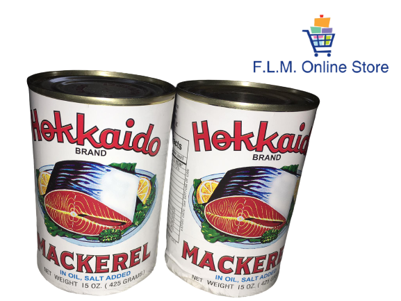 Hokkaido Mackerel in Oil, Salt Added 425g x 2 cans | Lazada PH