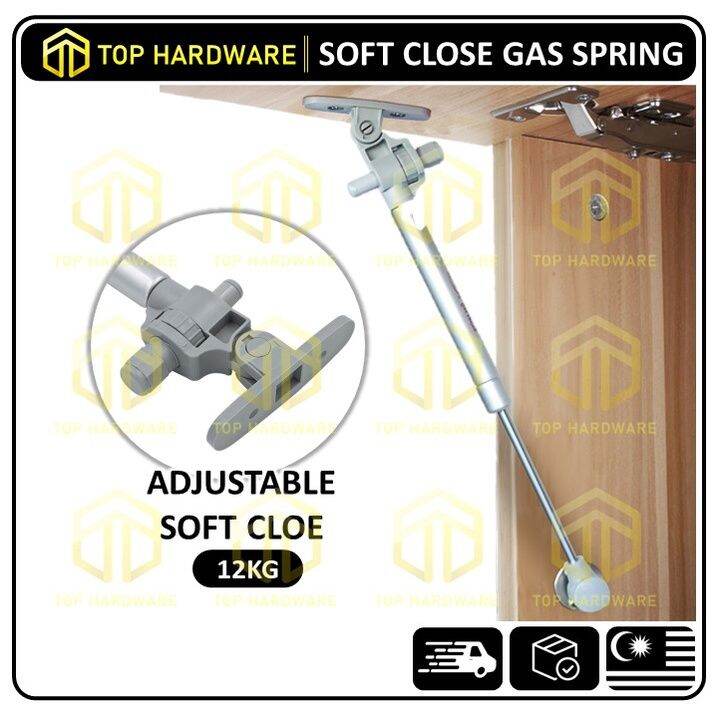TOP🇲🇾 12KG Lift Up Soft Close Gas Spring Soft Stay Support Gas Pop Gas ...