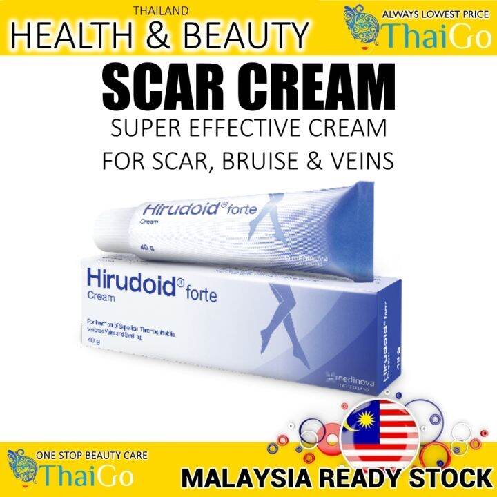 Thailand Hirudoid Forte Cream Ubat Menghilangkan kesakitan kaki bengkak ...