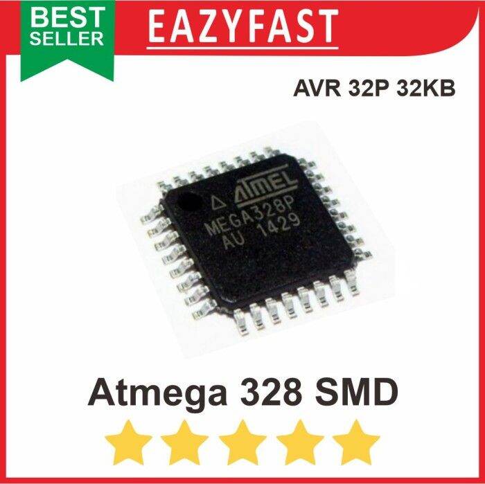 IC Atmel Atmega AT Mega 328 SMD Atmega328 Chip AVR Micro Controller uC ...