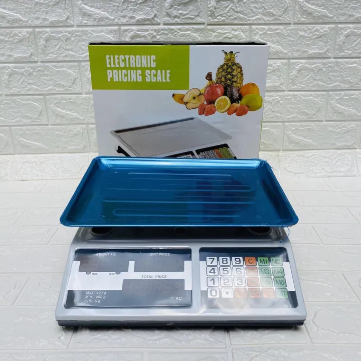 Rechargeable Digital price computing scale | Lazada PH