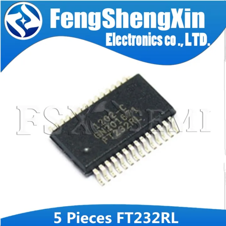 5pcs FT232RL SSOP28 FT232 SSOP SMD USB UART ( USB Serial) IC | Lazada 5pcs FT232RL SSOP28 FT232 SSOP SMD USB UART ( USB Serial) IC | Lazada