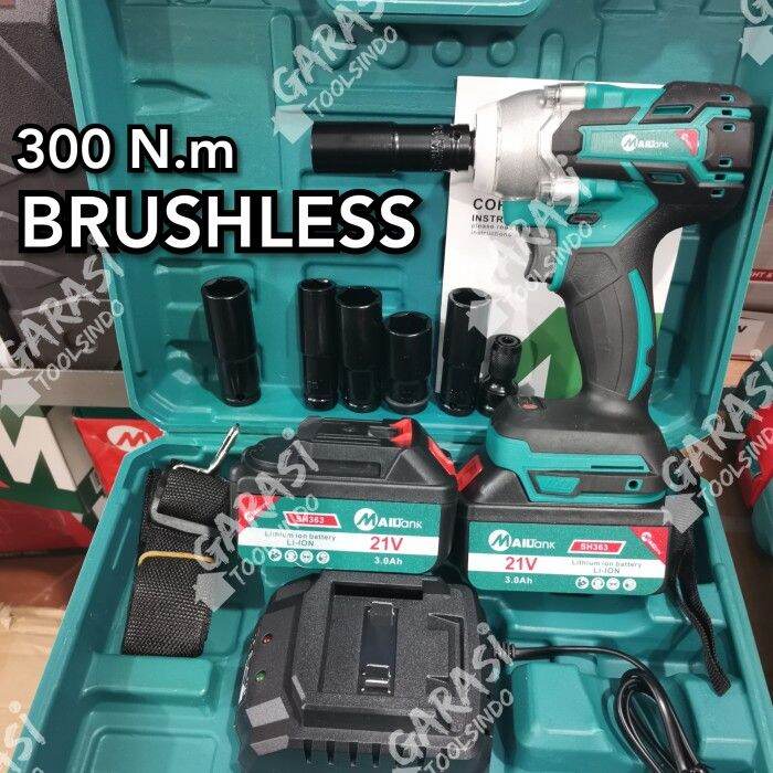 Cordless impact wrench Brushless Mailtank SH 363 bor impact buka baut ...