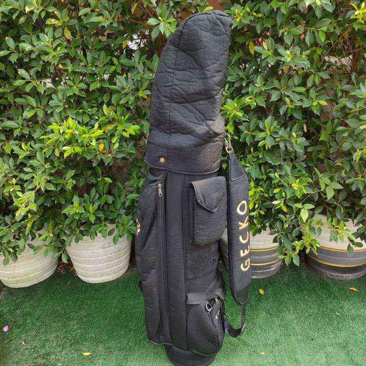 ถุงกอล์ฟ GECKO GOLF มือสอง สภาพพร้อมใช้ ช่องใส่ของเยอะ มือสอง ของแท้ BY ...