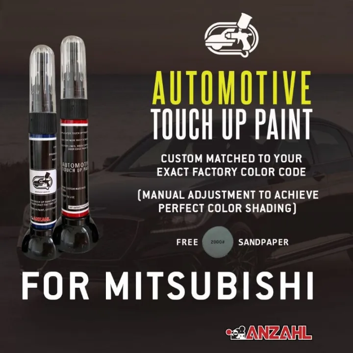 TOUCH UP PAINT FOR MITSUBISHI CONCEALER PEN SCRATCH X08 X37 U17 P19 P57 ...