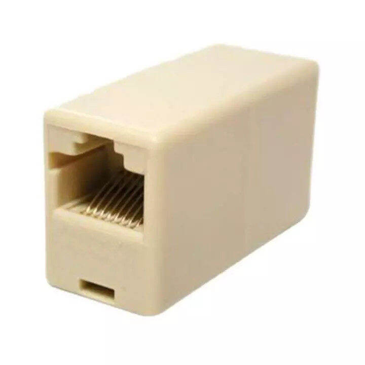 Barel RJ45 Coupler Female to Female UTP LAN Ethernet Barrel Converter ...