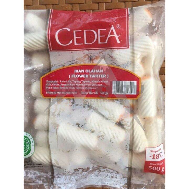 CEDEA FLOWER TWISTER RASA IKAN 500 GRAM | Lazada Indonesia