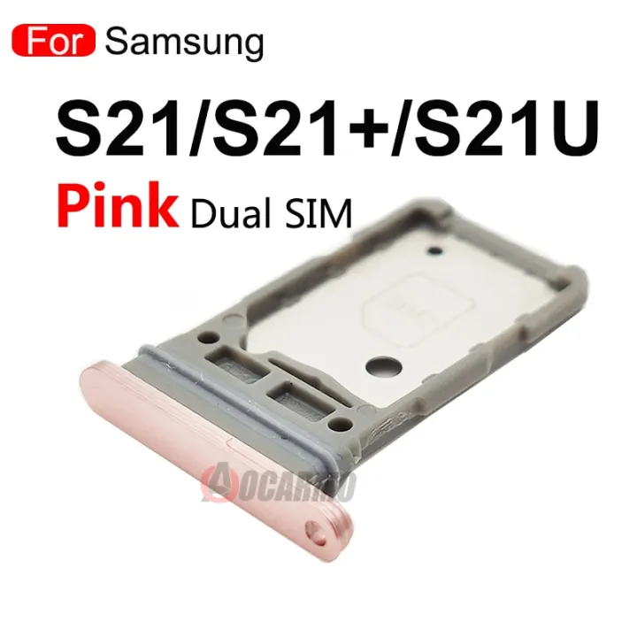 For Samsung Galaxy S21 Plus S21+ S21U S21 Ultra Single Dual SIM Card ...