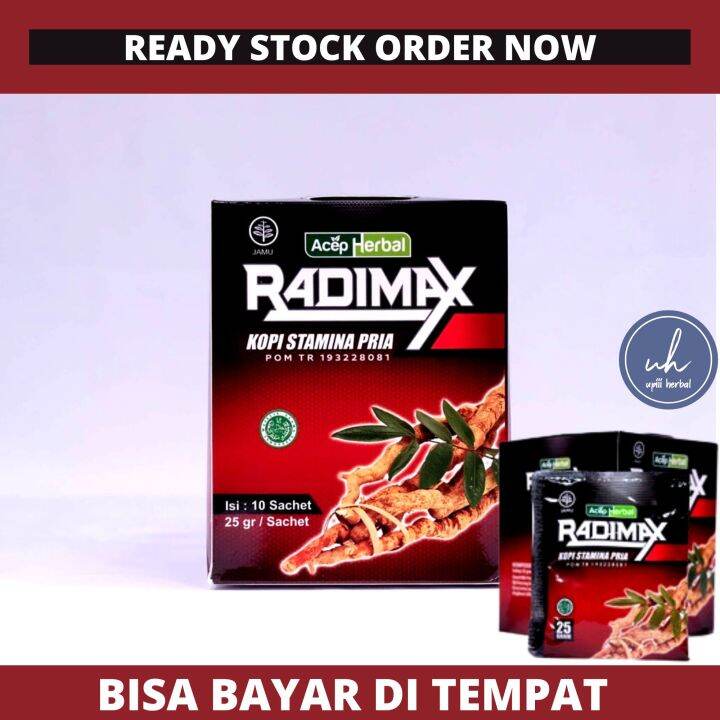 Radimax Kopi Stamina Pria - Isi 10 Sachet | Lazada Indonesia