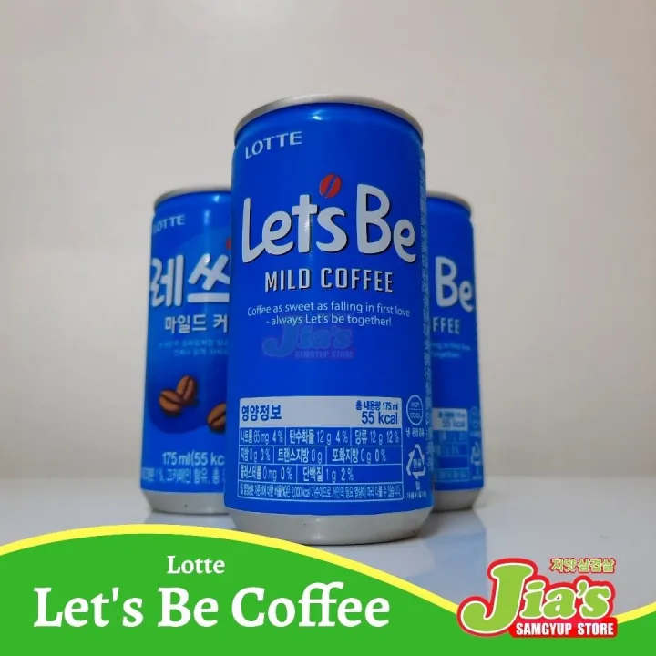 Let's Be Coffee Mild 175ml (can of 4) | Lazada PH