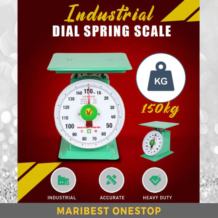 150KG RENKMHE Dial Spring Scale Timbang Berat Scale RENKMHE Weighing ...