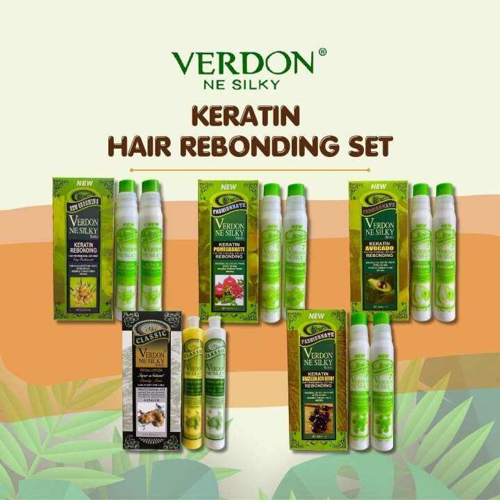 Verdon Rebonding Treatment Set 800ml 1&2 5004 | Lazada PH
