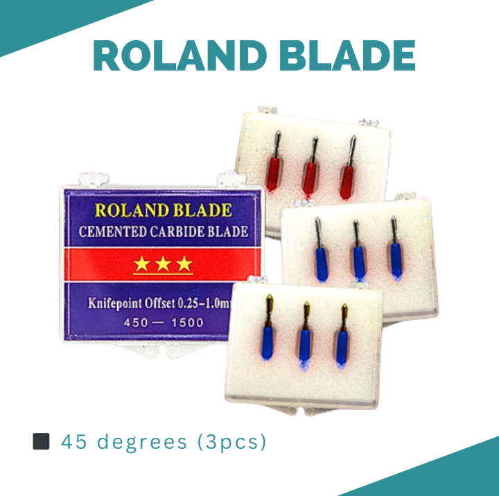PYS Roland and PCut Blade for CUYI Cutter Plotter - 3pcs | Lazada PH
