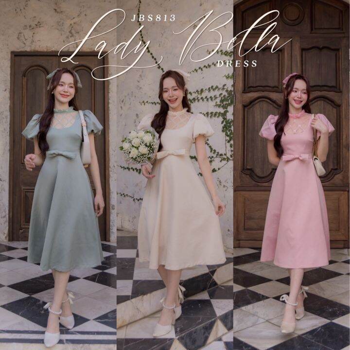 #JBS813 Lady Bella Dress | Lazada.co.th