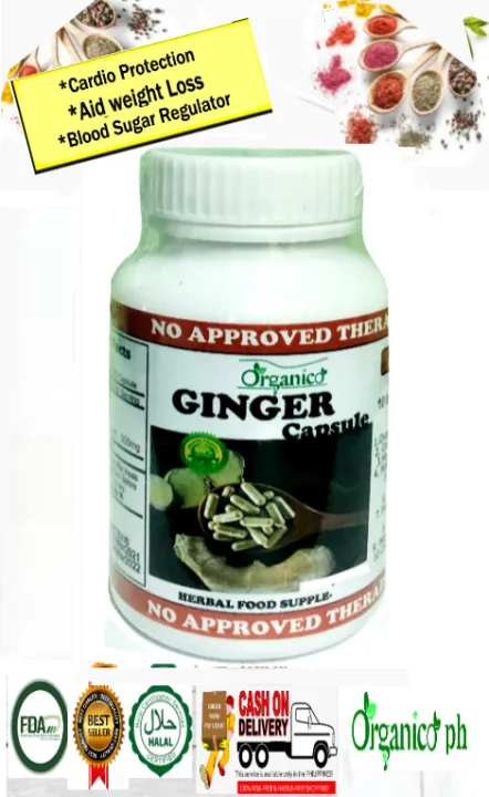 Most Effective Ginger (30cap x 500mg Each) | Lazada PH