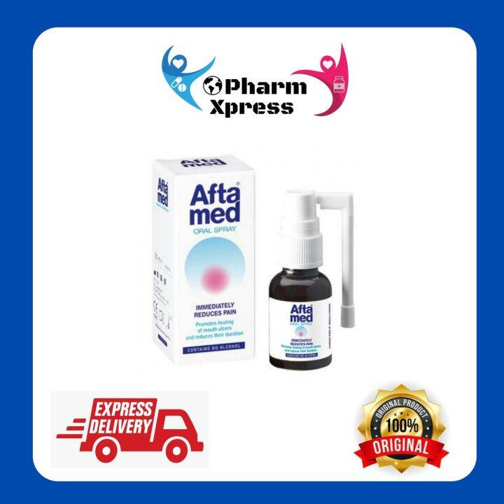 Aftamed Oral Spray 20ml | Lazada