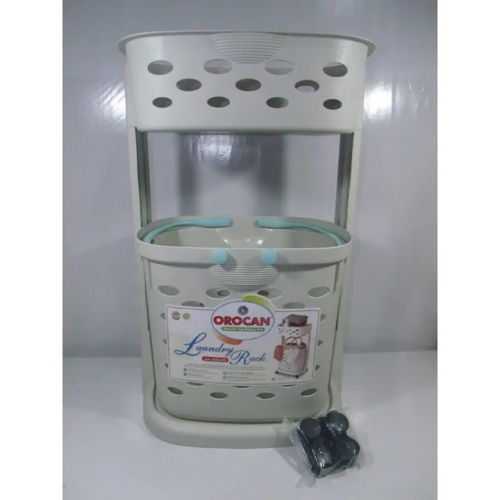 【Ready Stock】 8788 Orocan Laundry rack on the wheels | Lazada PH