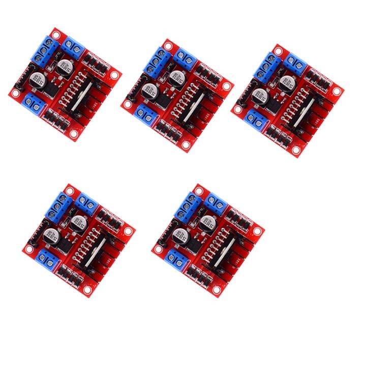 5 Pcs L298N Motor Drive Controller Board L298 DC Dual H Bridge Robot Stepper Motor Control ...
