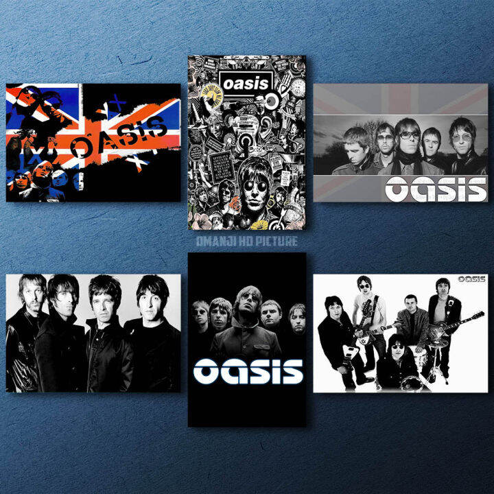 POSTER KAYU BAND OASIS / POSTER BAND OASIS / POSTER BAND SLOW ROCK ...