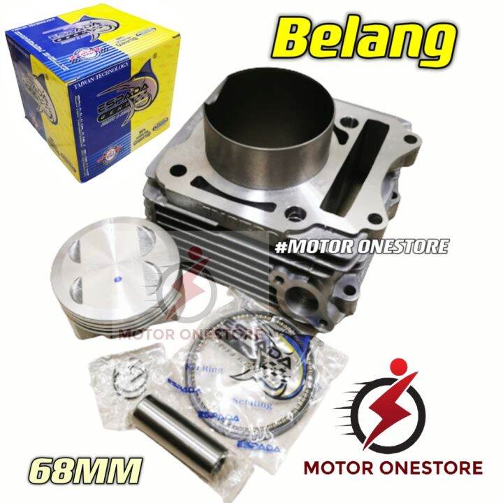 SUZUKI BELANG RACING BLOCK 68MM ESPADA BLOCK COMP SET "MOTOR ONESTORE ...