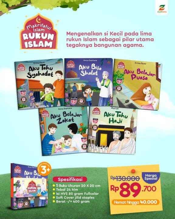 Family Buku Anak Makrifatul Islam Rukun Islam Ziyad Book | Lazada Indonesia
