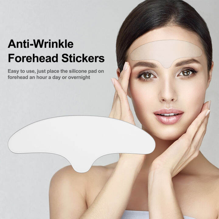 Silicone Invisible Forehead Pad Anti-Wrinkle Forehead Stickers Patch ...