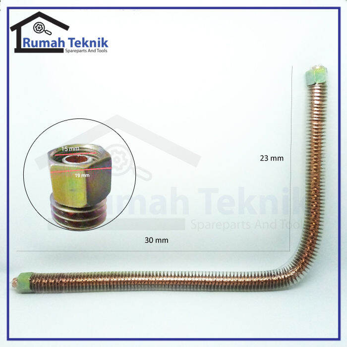 Discharge Pipe Pipa Kompresor Portable 3/4 Hp dan 1 Hp Tangki 25 Liter ...