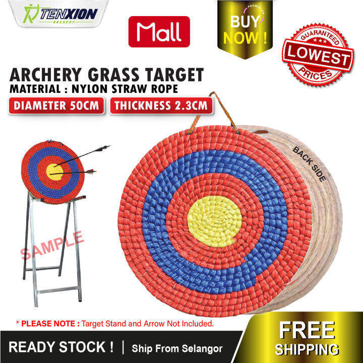 TenXion Archery Target Butt Board Straw Grass Arrow Recurve Compound ...