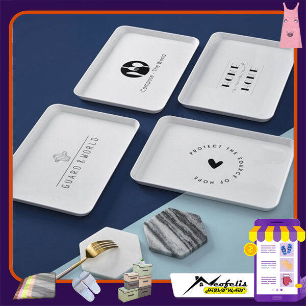 Nampan Makanan Plastik Putih / Food Tray - PR0139 | Lazada Indonesia