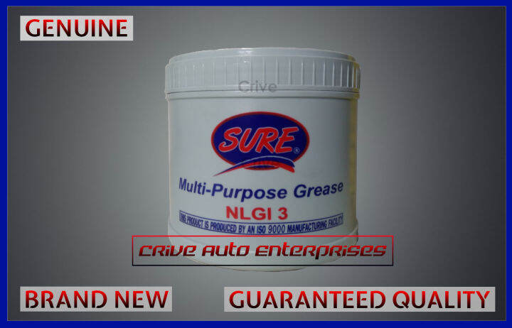 GENUINE Sure Multi-Purpose Grease NLGI 3 (500g) | Lazada PH