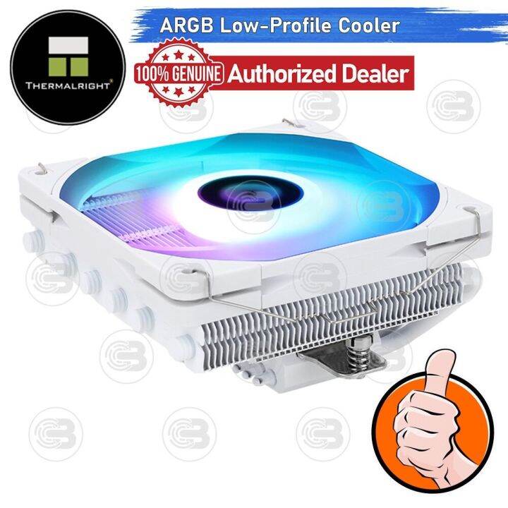 [CoolBlasterThai] Thermalright AXP120-X67 WHITE ARGB Low-Profile CPU ...