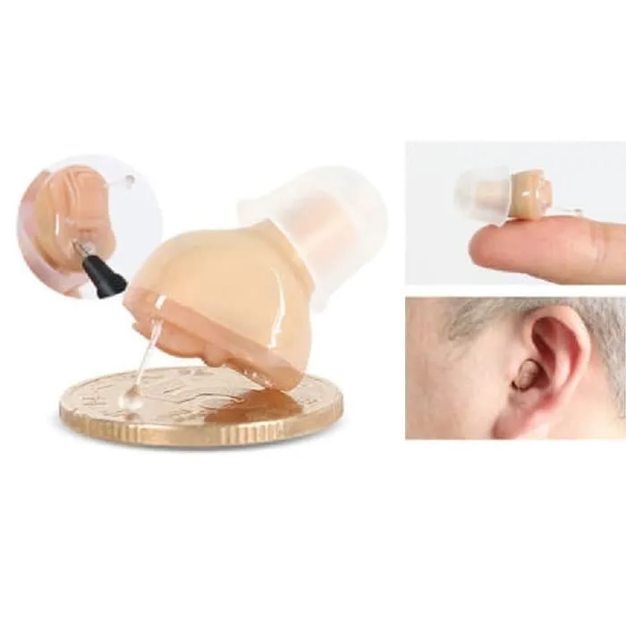 Alat Bantu Dengar Telinga Amplifier Super Mini Cic Hearing Aid