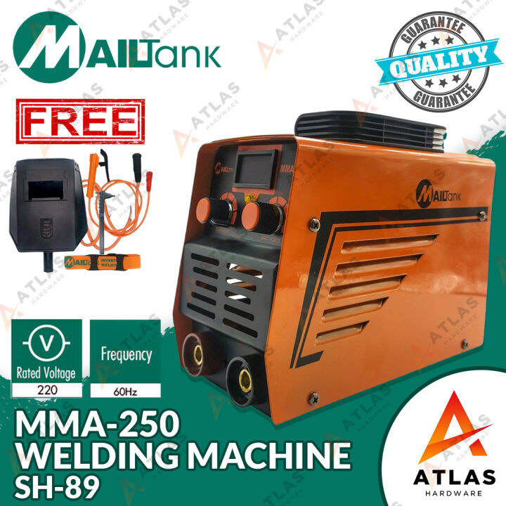 MAILTANK (SH89) MMA 250A Inverter Portable Welding Machine | Lazada PH