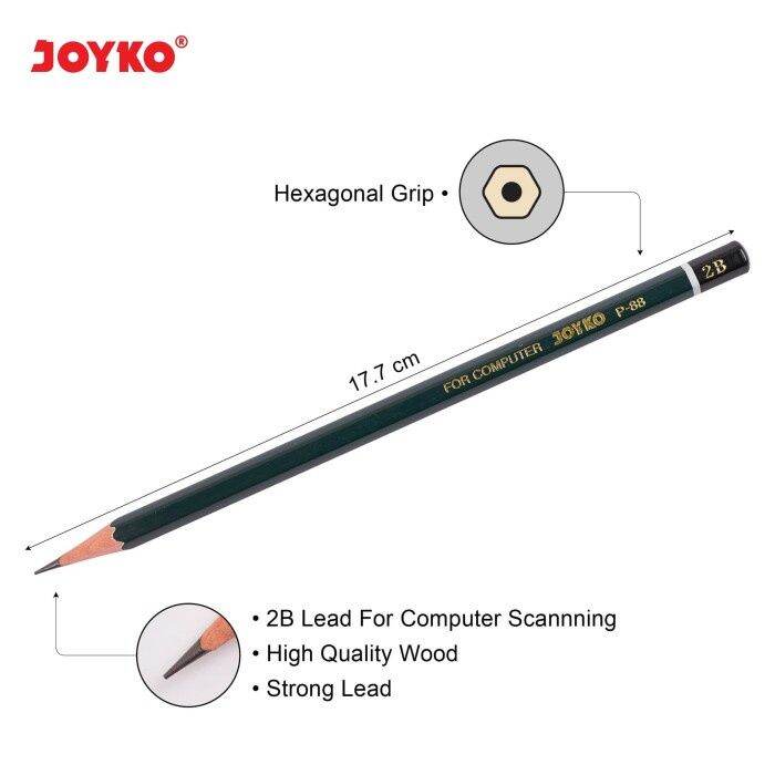 Pensil Joyko SATUAN 2B - P-88 | Lazada Indonesia