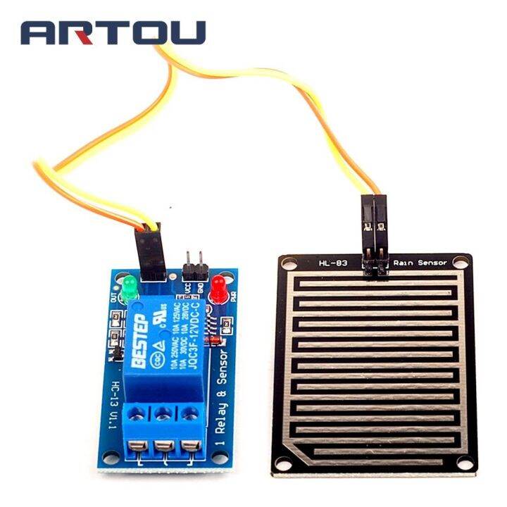 12v Raindrops Controller Module Rain Sensor Relay Module For Arduino ... 12v Raindrops Controller Module Rain Sensor Relay Module For Arduino ...