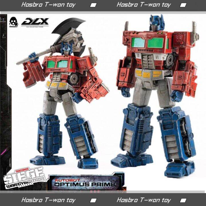 【Authentic Authorization】Hasbro X Threezero Dlx Optimus Prime Transformers: War for Cybertron ...