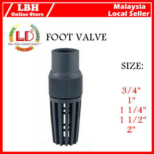 LBH LD PVC FOOT VALVE | Lazada